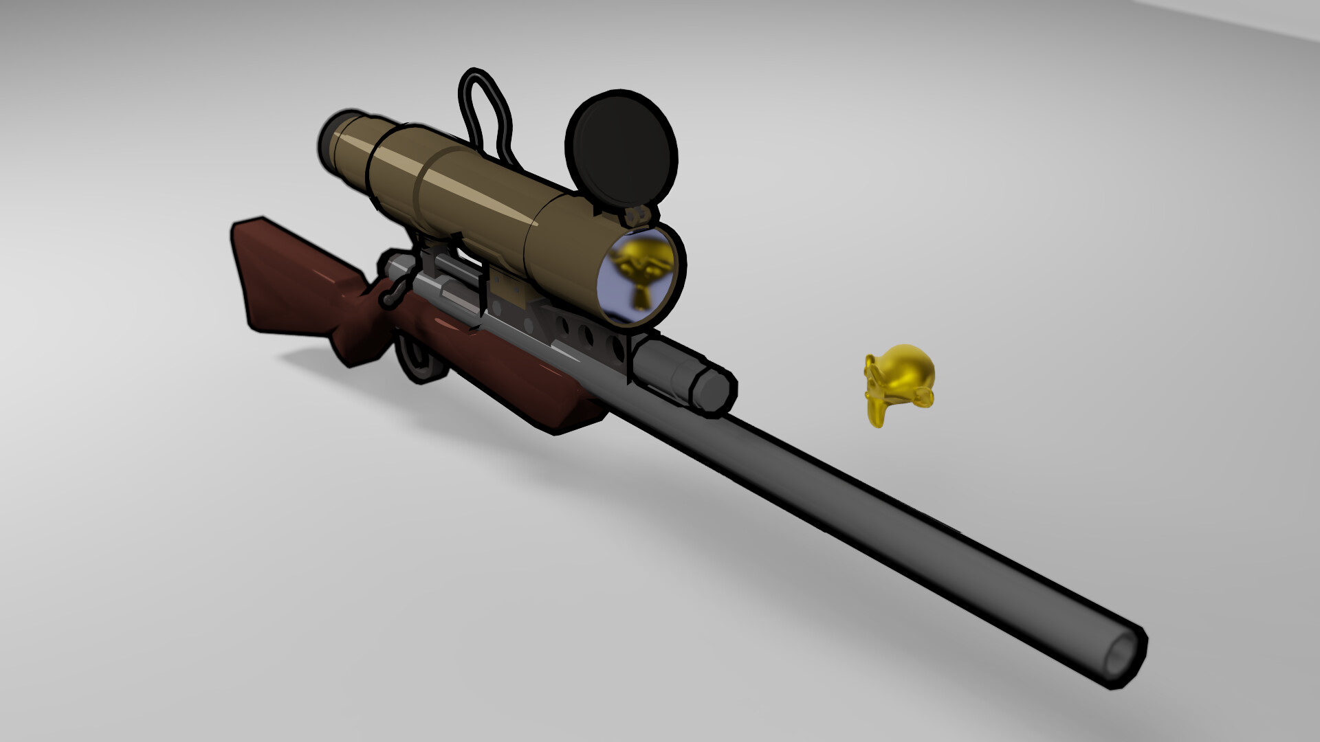 ArtStation - TF2 - Sniper Rifle