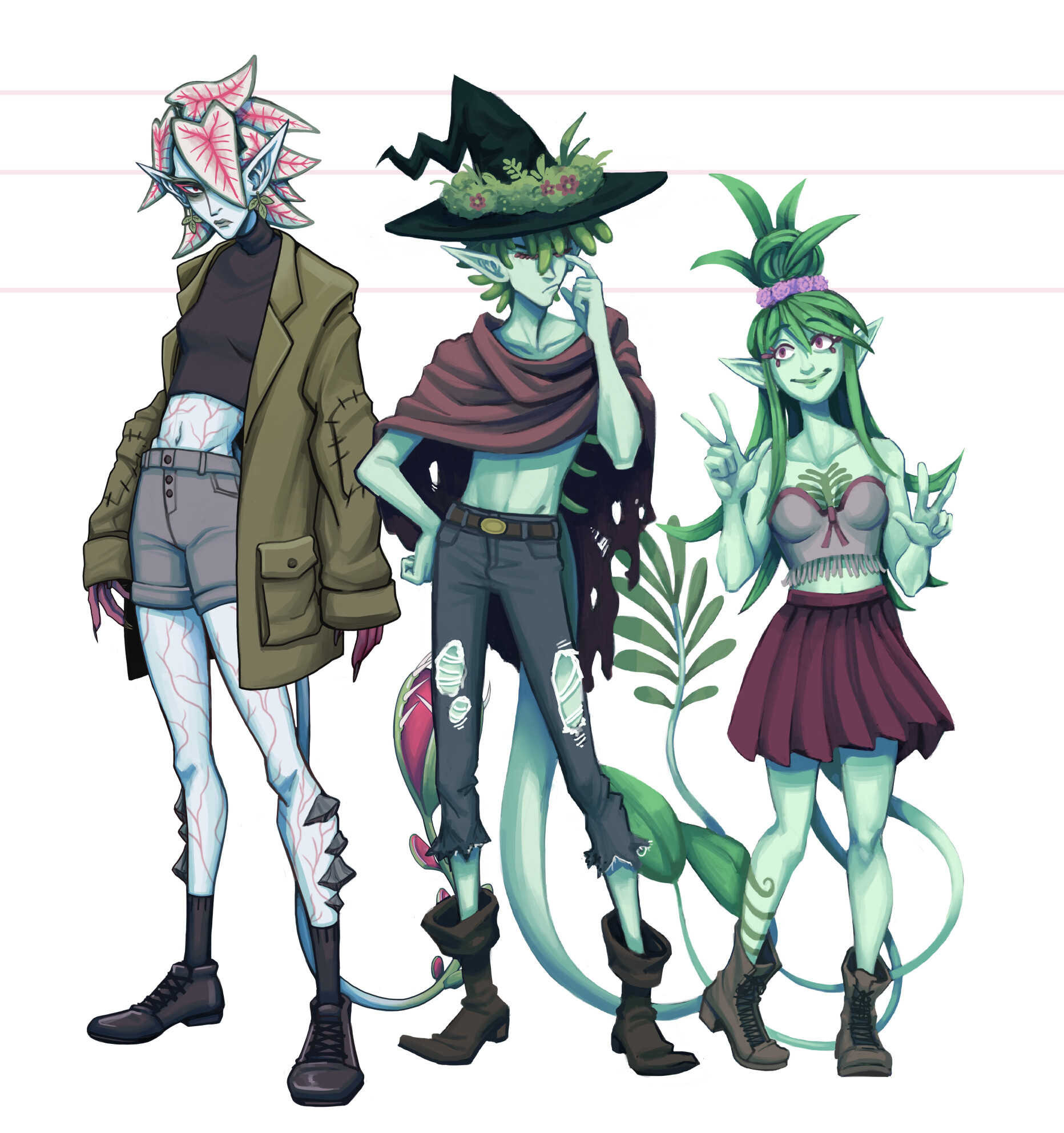 ArtStation - Character designs Ivy