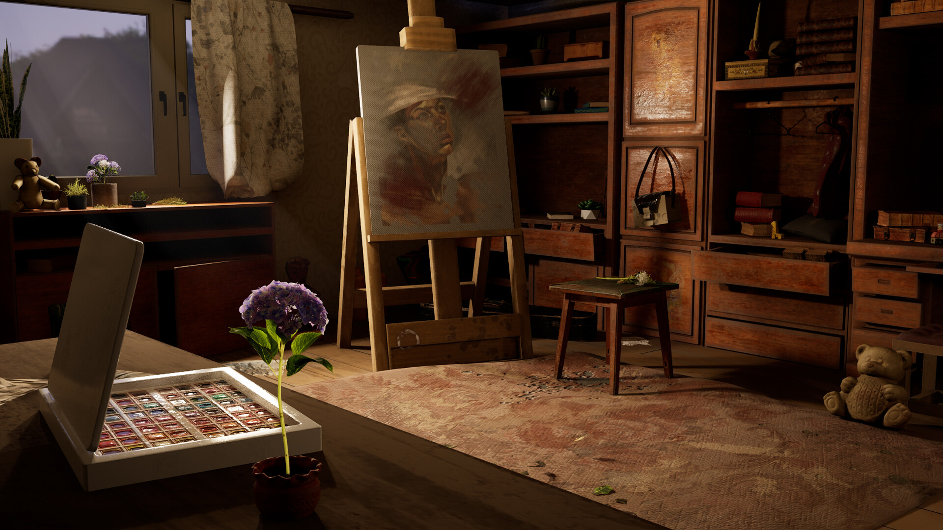 ArtStation - The Artist's Room
