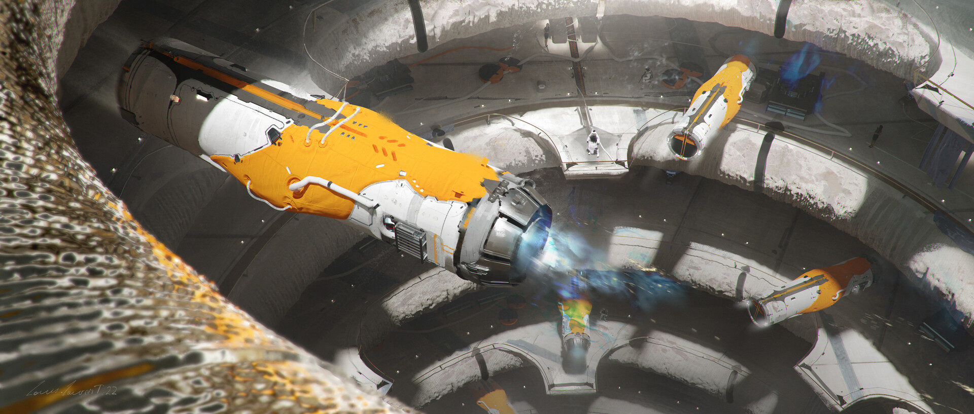 Louis LAURENT - Vision Interactive - Sci-Fi Design - Dynamic Concept Art II