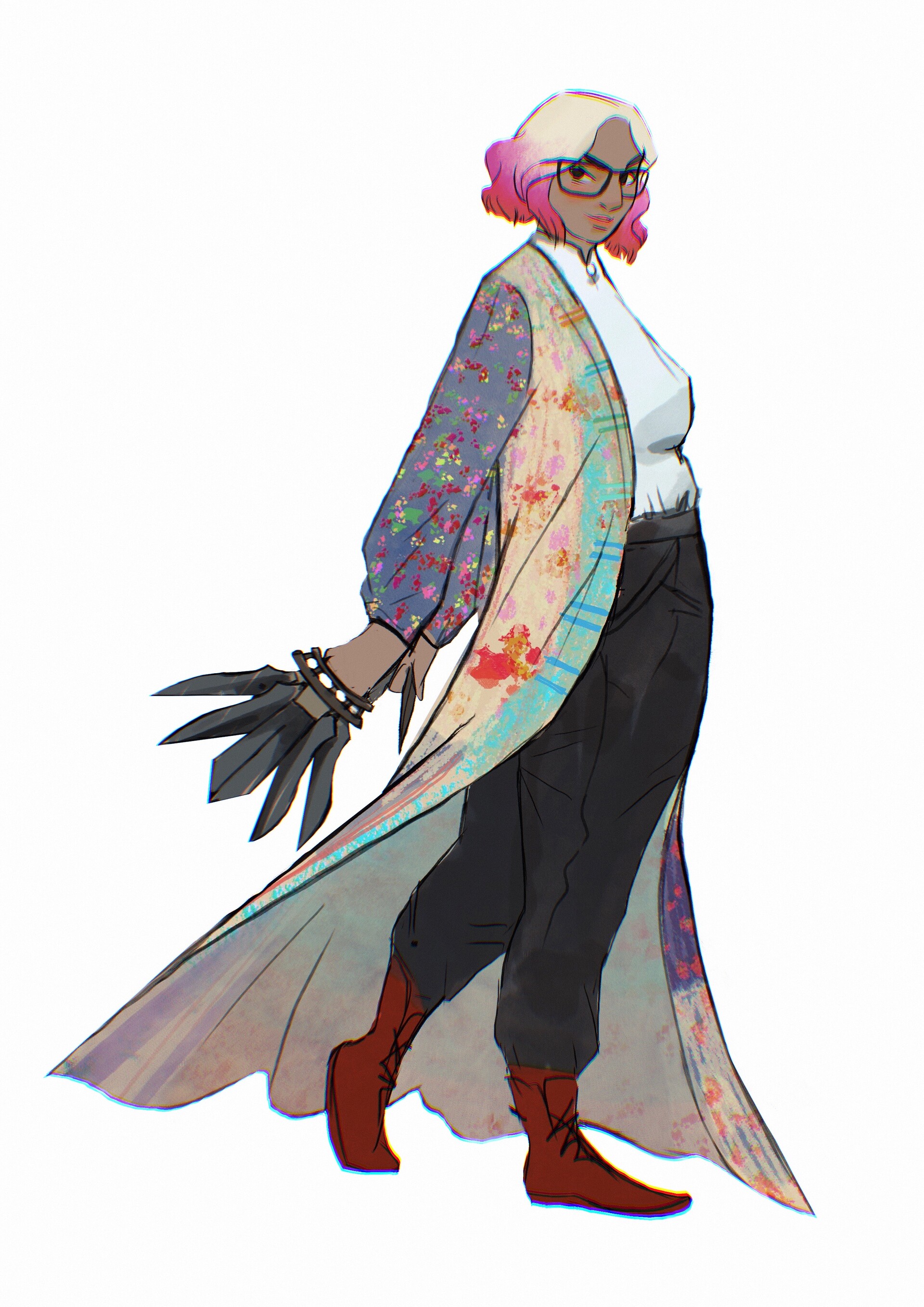 ArtStation - flat character design