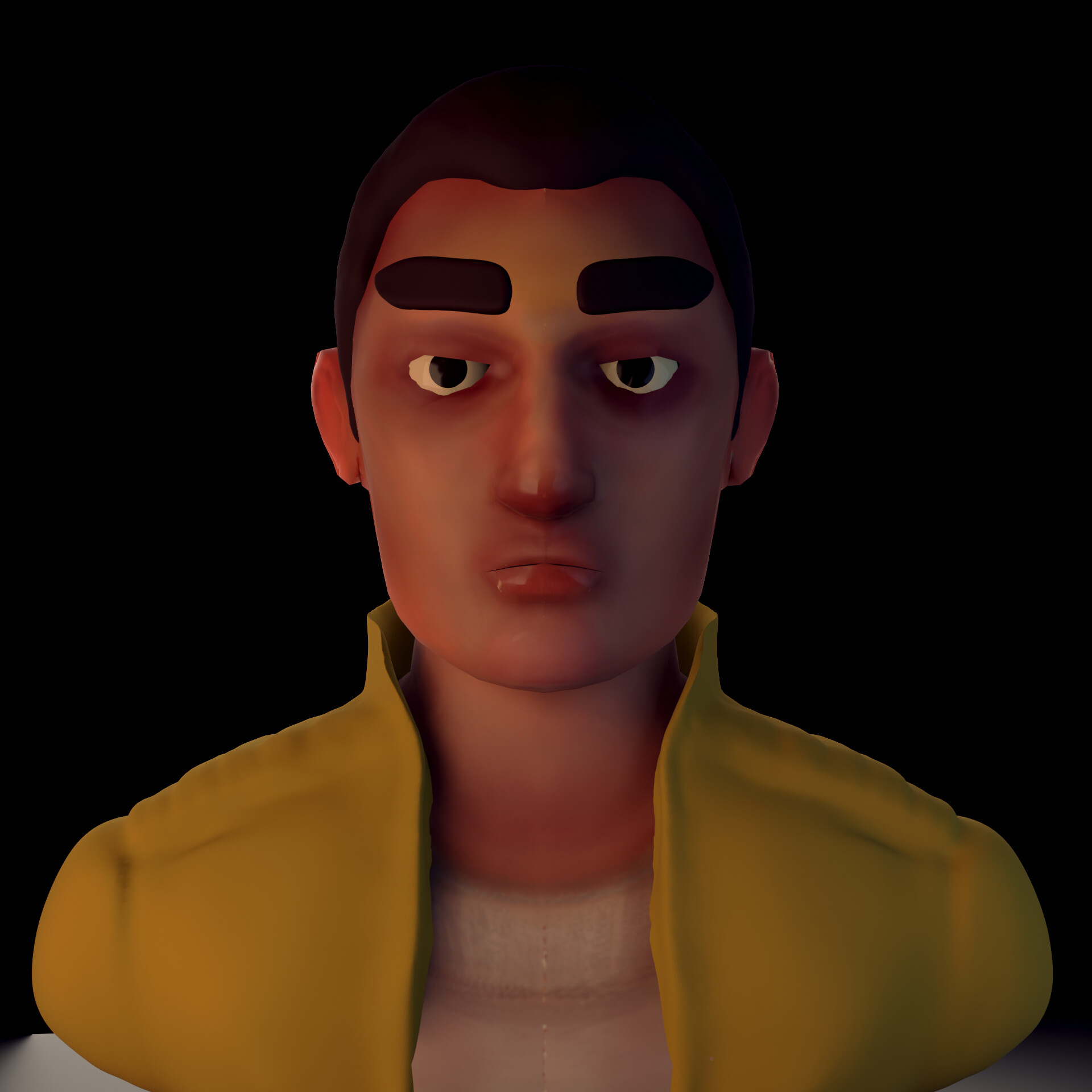 ArtStation - Stylized 3D Character Bust MI247