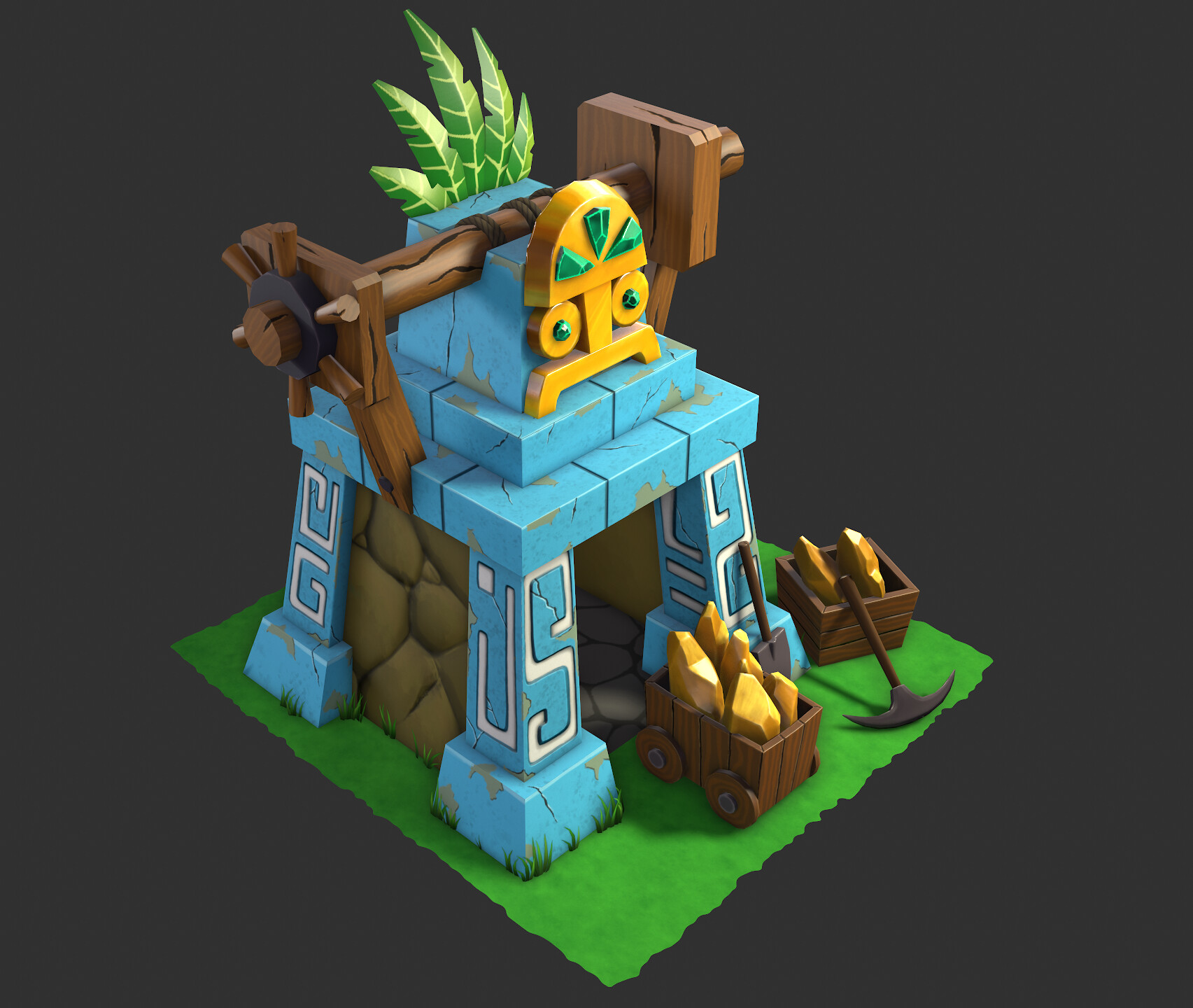 ArtStation - Aztec Mine