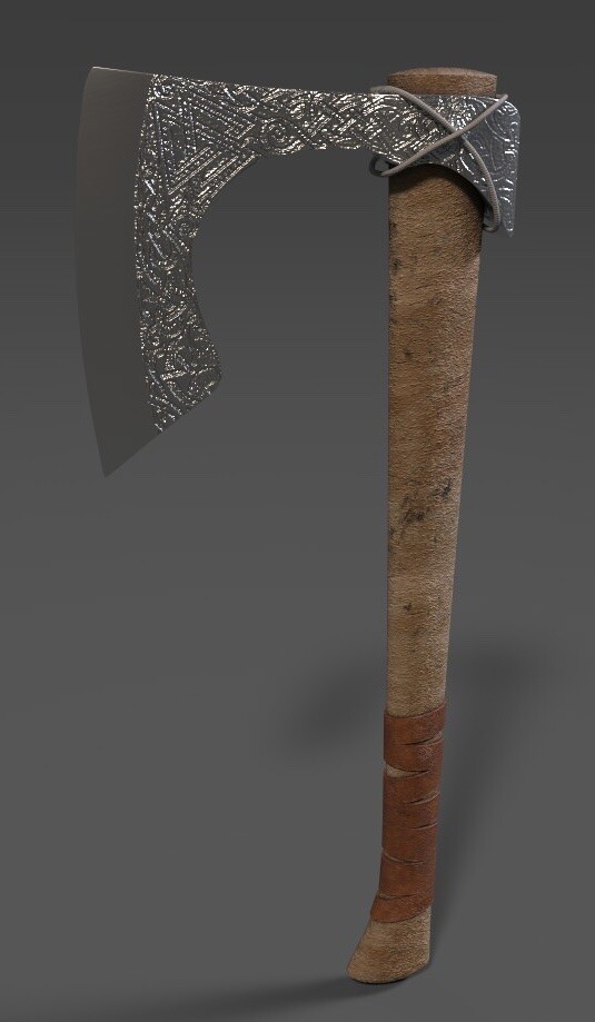 ArtStation - Viking Axe 03/23