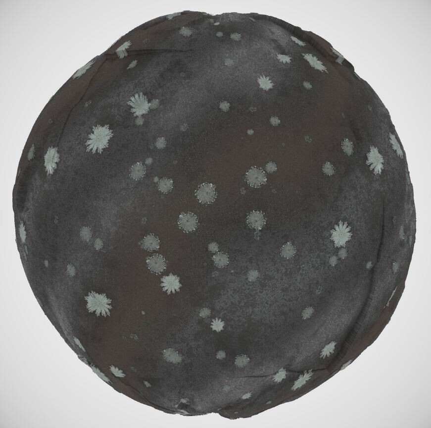 ArtStation - Lichen on Rock ~ Designer Material