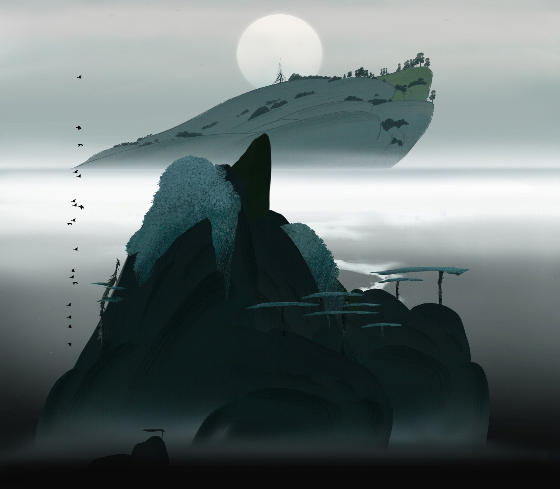 ArtStation - The mountain