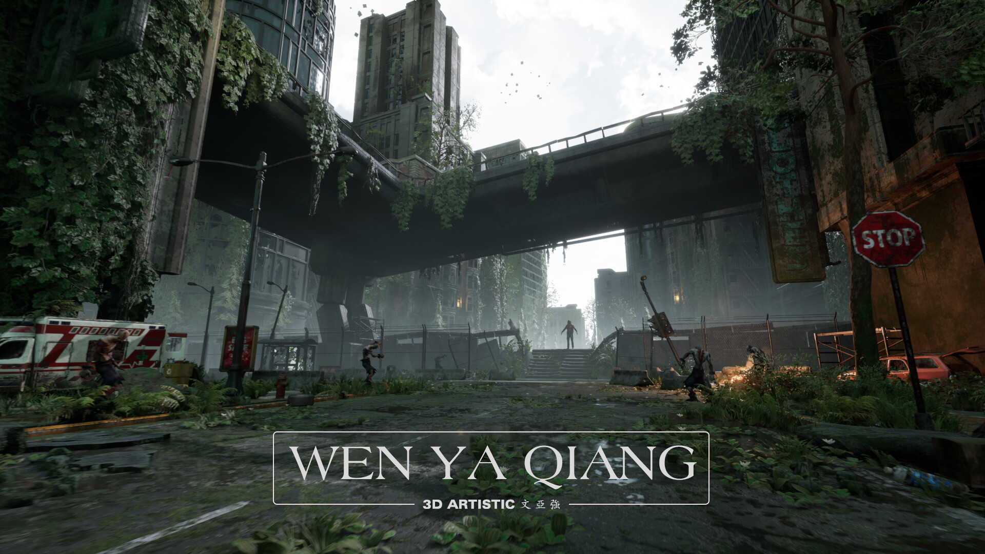 ArtStation - doomsday末日zombie