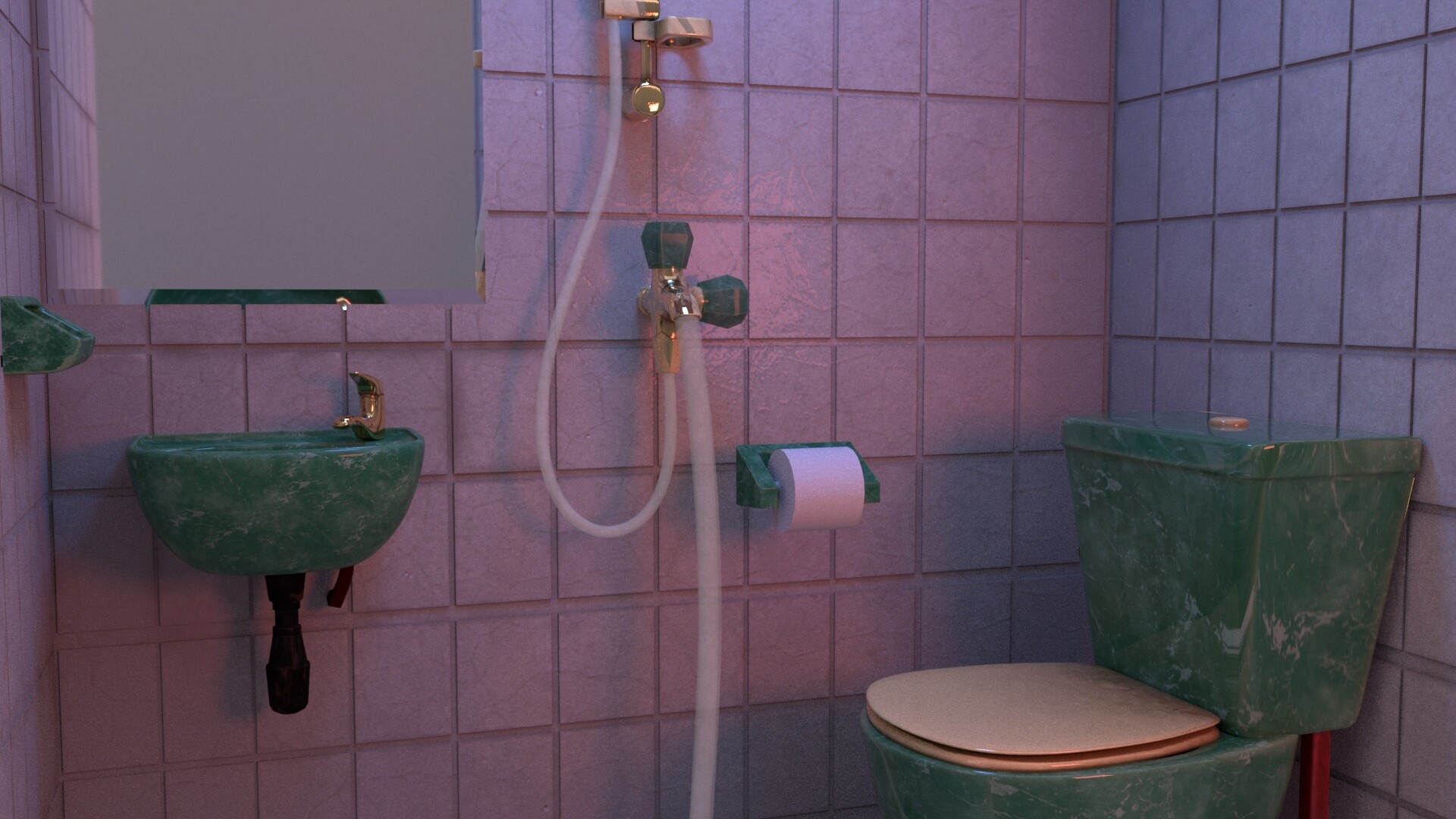 ArtStation - fancy toilet