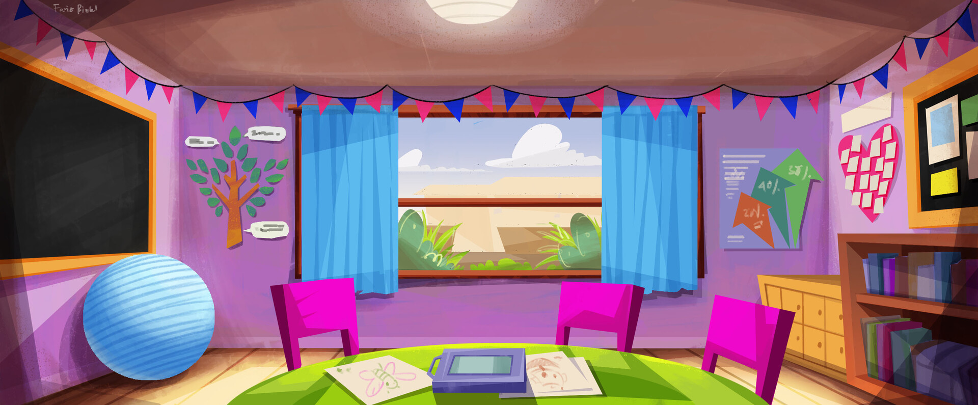 ArtStation - Kid's Therapy Session Room #01