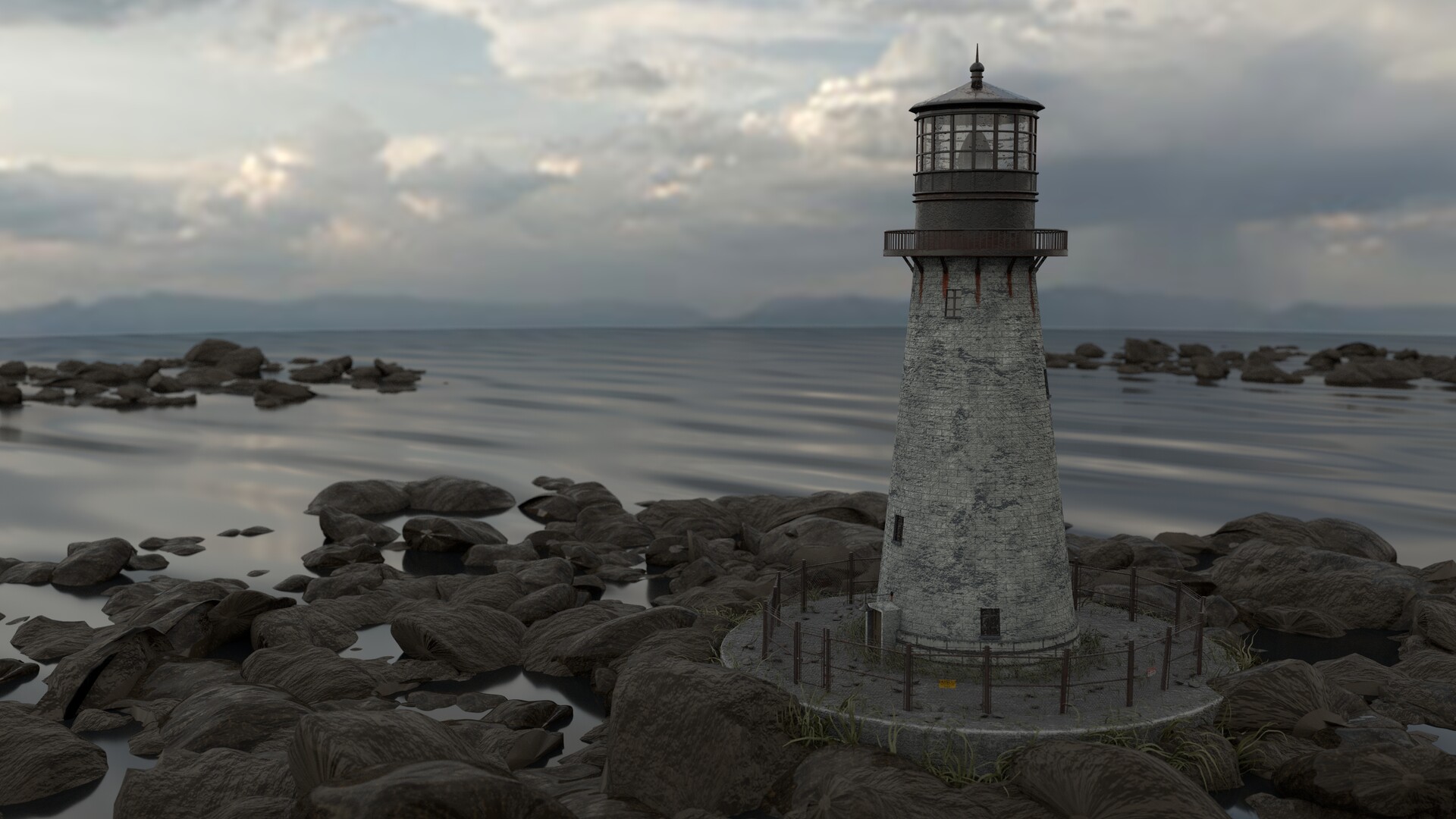 Leonardo Cianchi - Lighthouse ("Shutter Island")