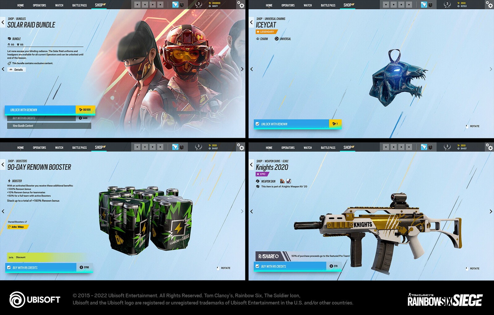 Andrii Shafetov - Portfolio - Y7S1-Y7S4 Tom Clancy's 'Rainbow Six Siege ...