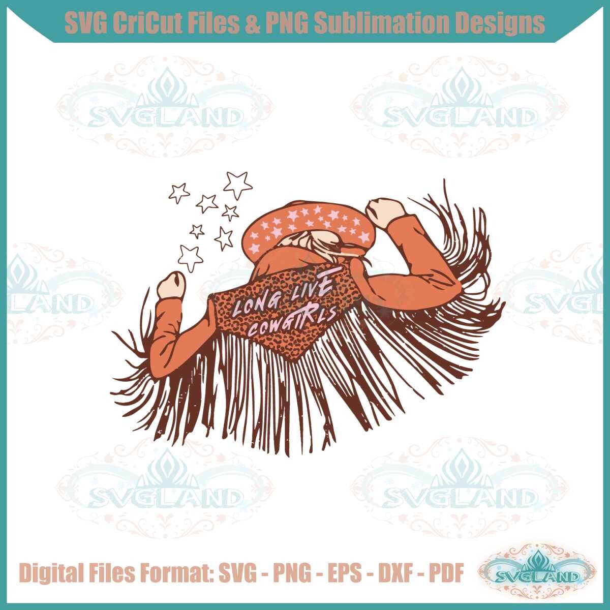 ArtStation - Long Live Cowgirl Howdy Cowgirl SVG Graphic Designs Files