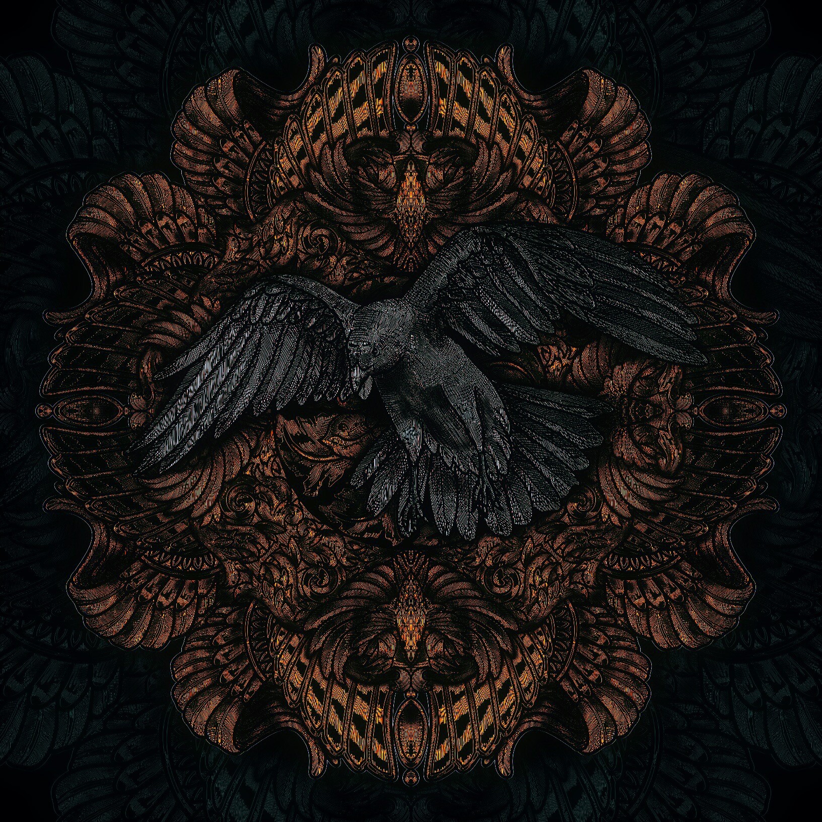 ArtStation - raven Mandala