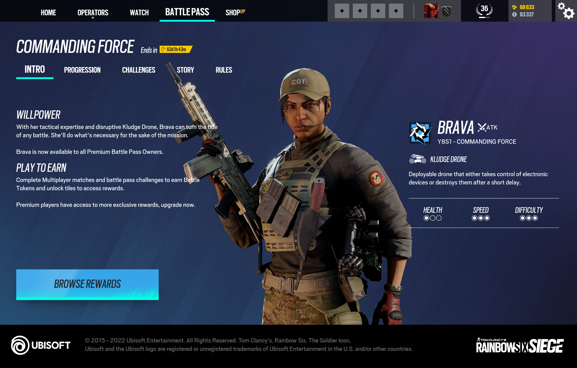 Andrii Shafetov - Portfolio - Y7S1-Y7S4 Tom Clancy's 'Rainbow Six Siege ...