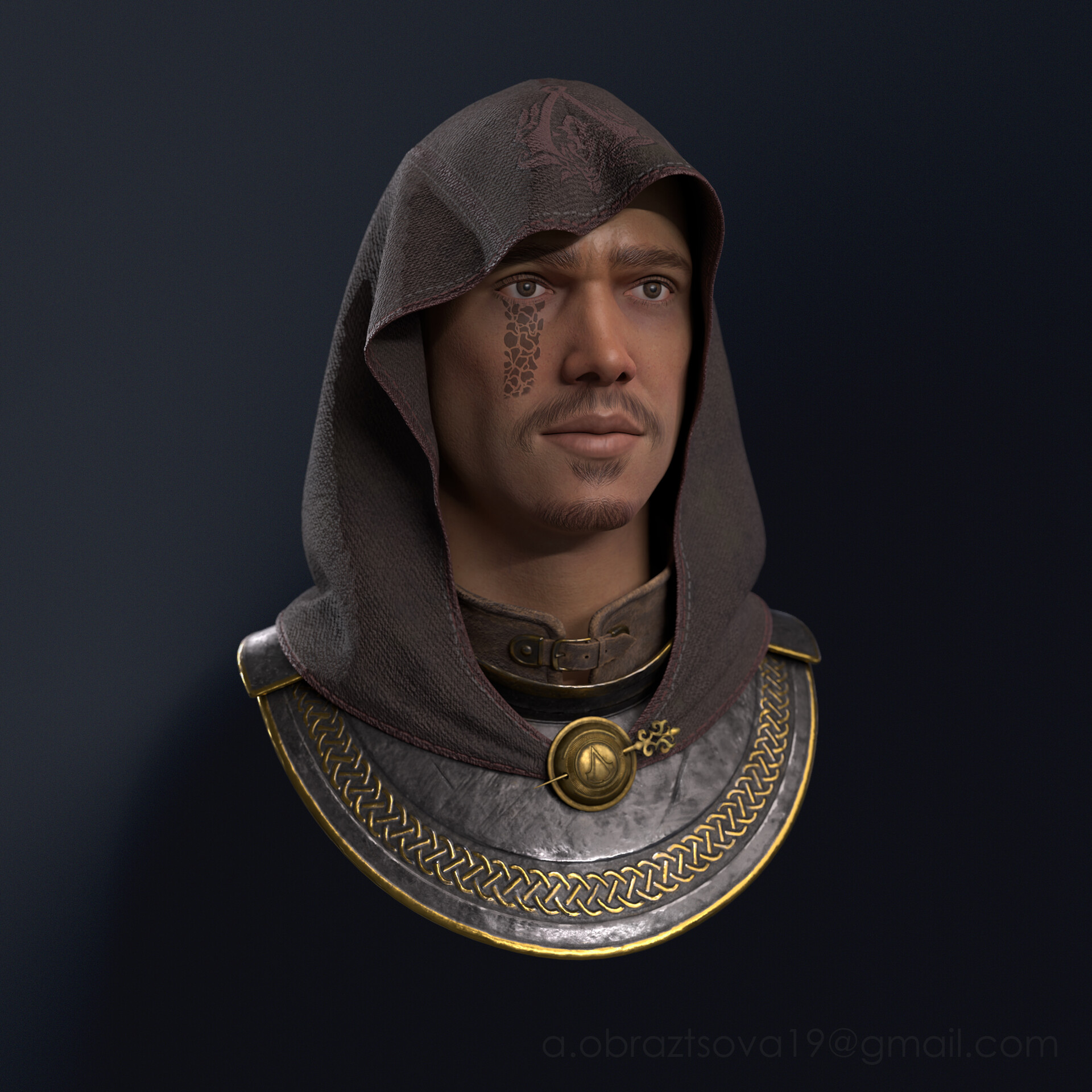ArtStation - Head texturing