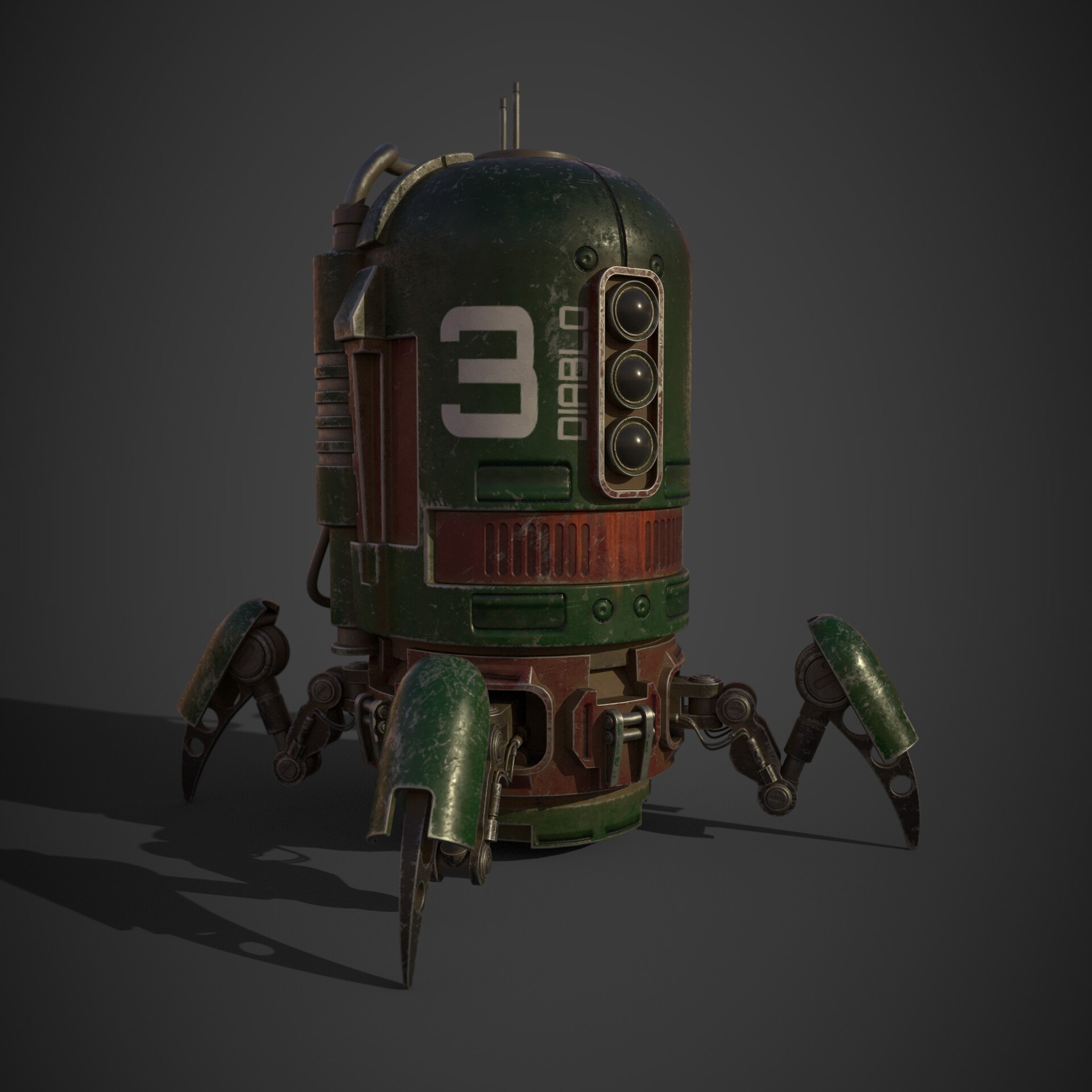 ArtStation - DIABLO 3 (Spider-Bot)