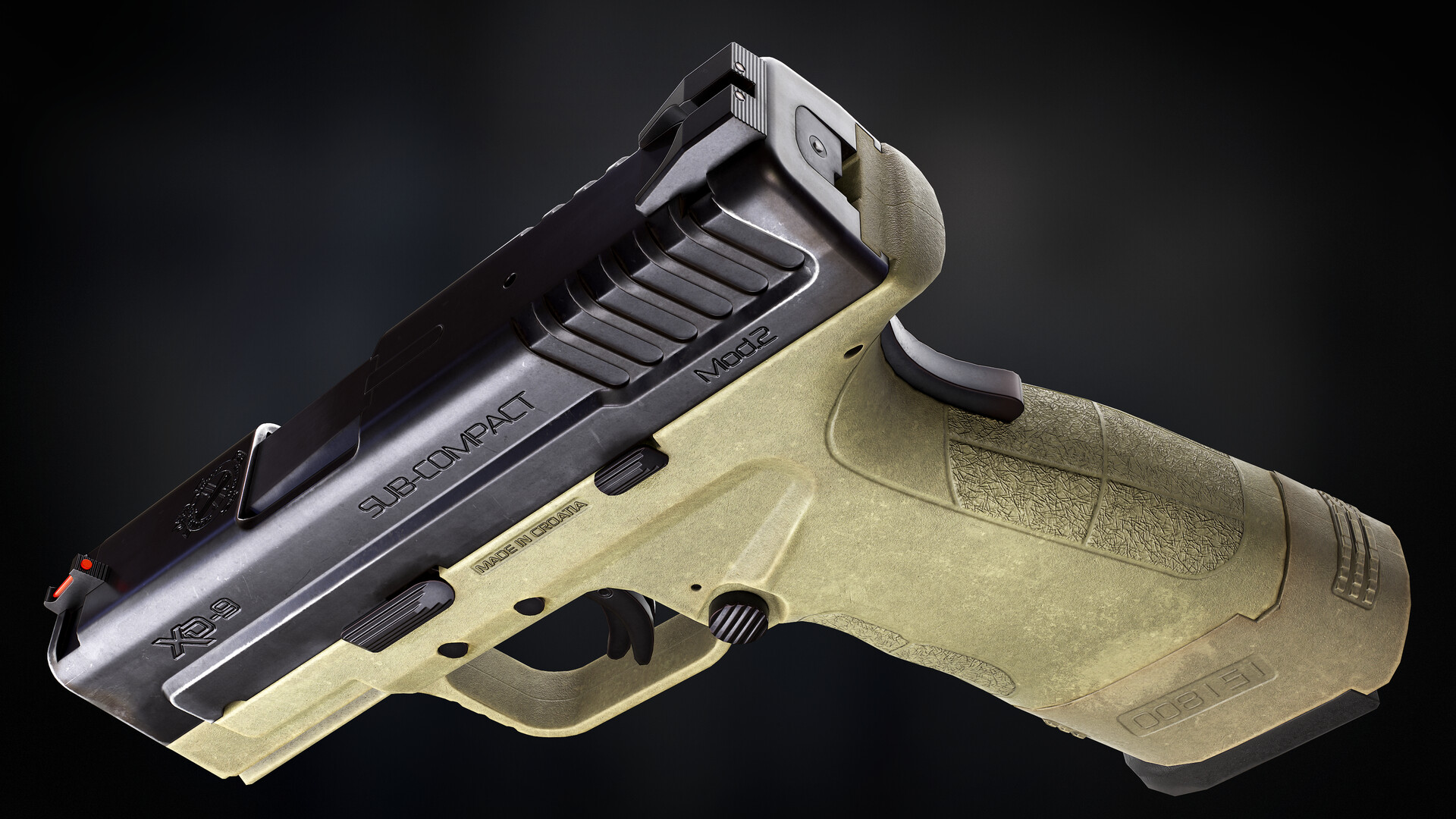 Dzmitry Bunas - Handgun Springfield XD Mod.2