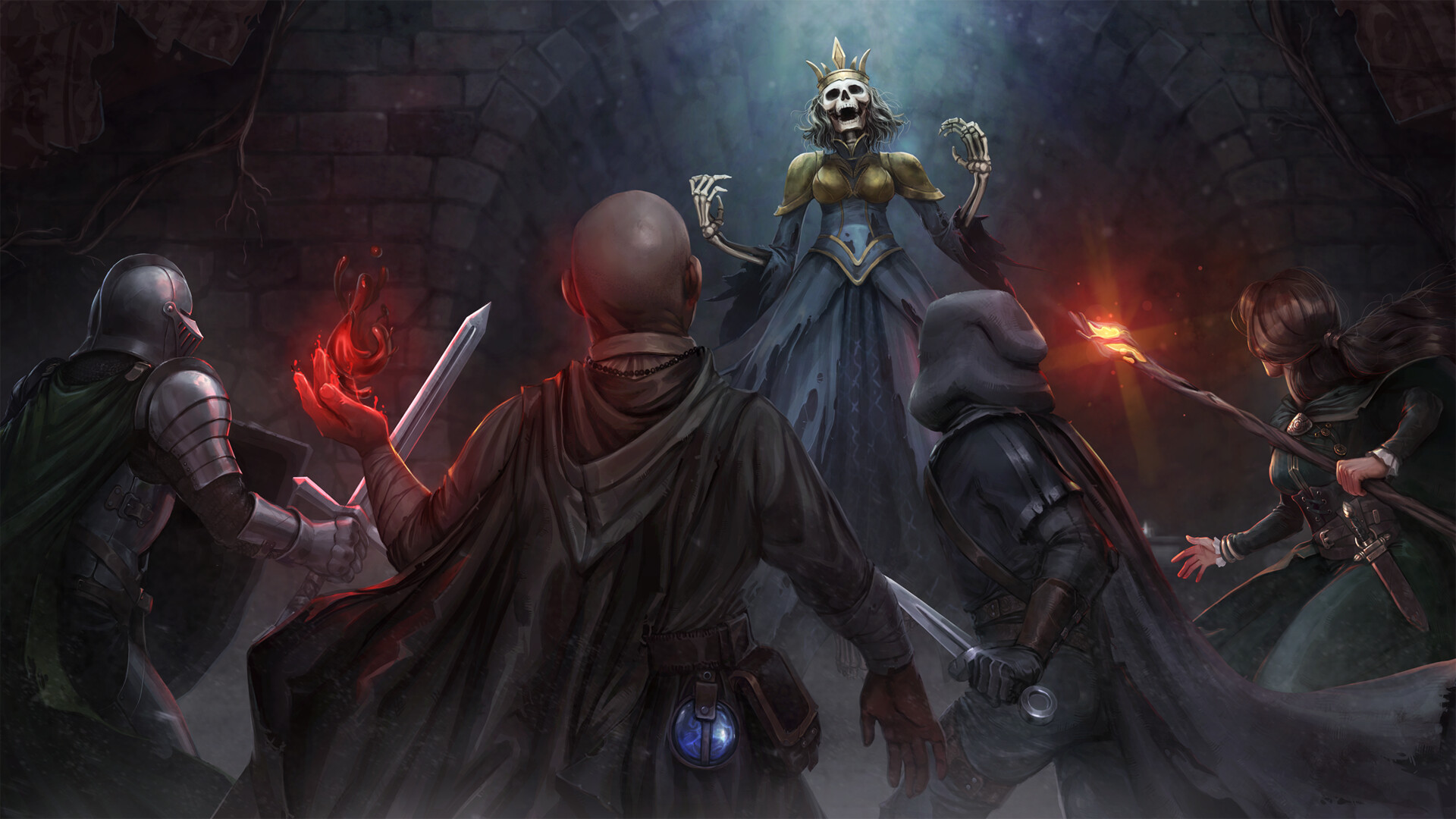 ArtStation - Deepest Chamber Key Art