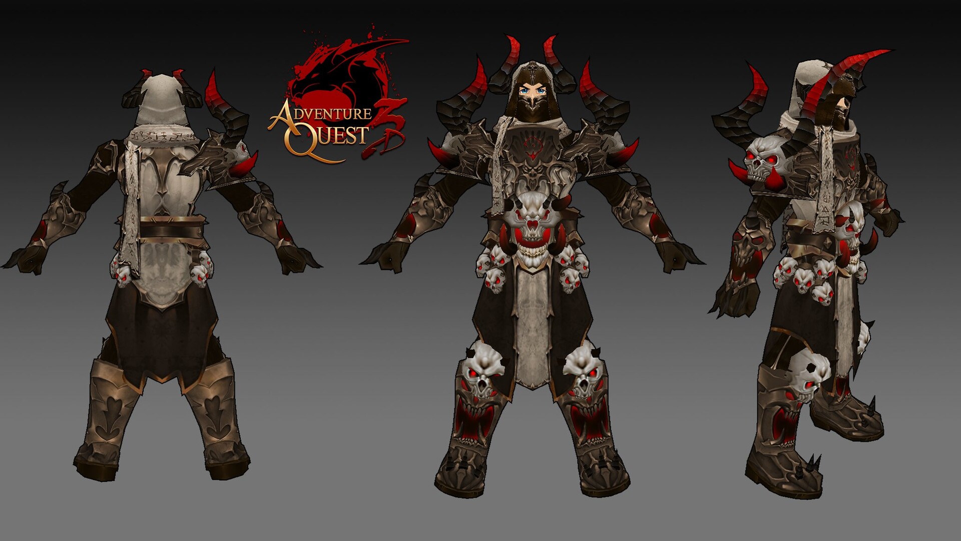 ArtStation - Demon Hunter armor Aq3d