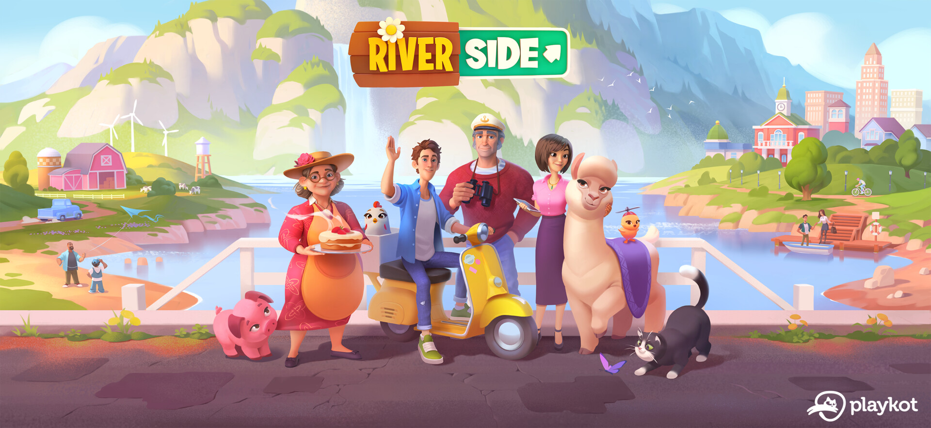 grish grish - Riverside: Farm & City