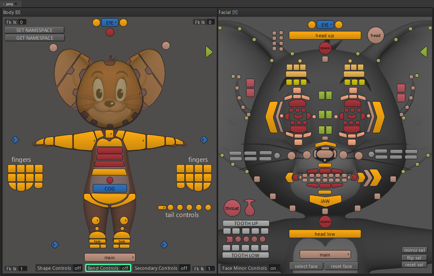 Artem Dubyna - Jerry RIG (maya 2023+)