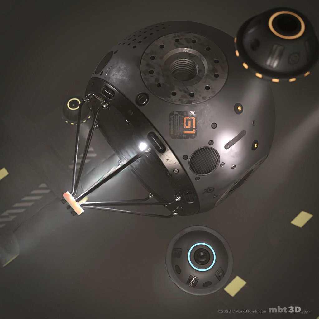 ArtStation - Spherical Droid: