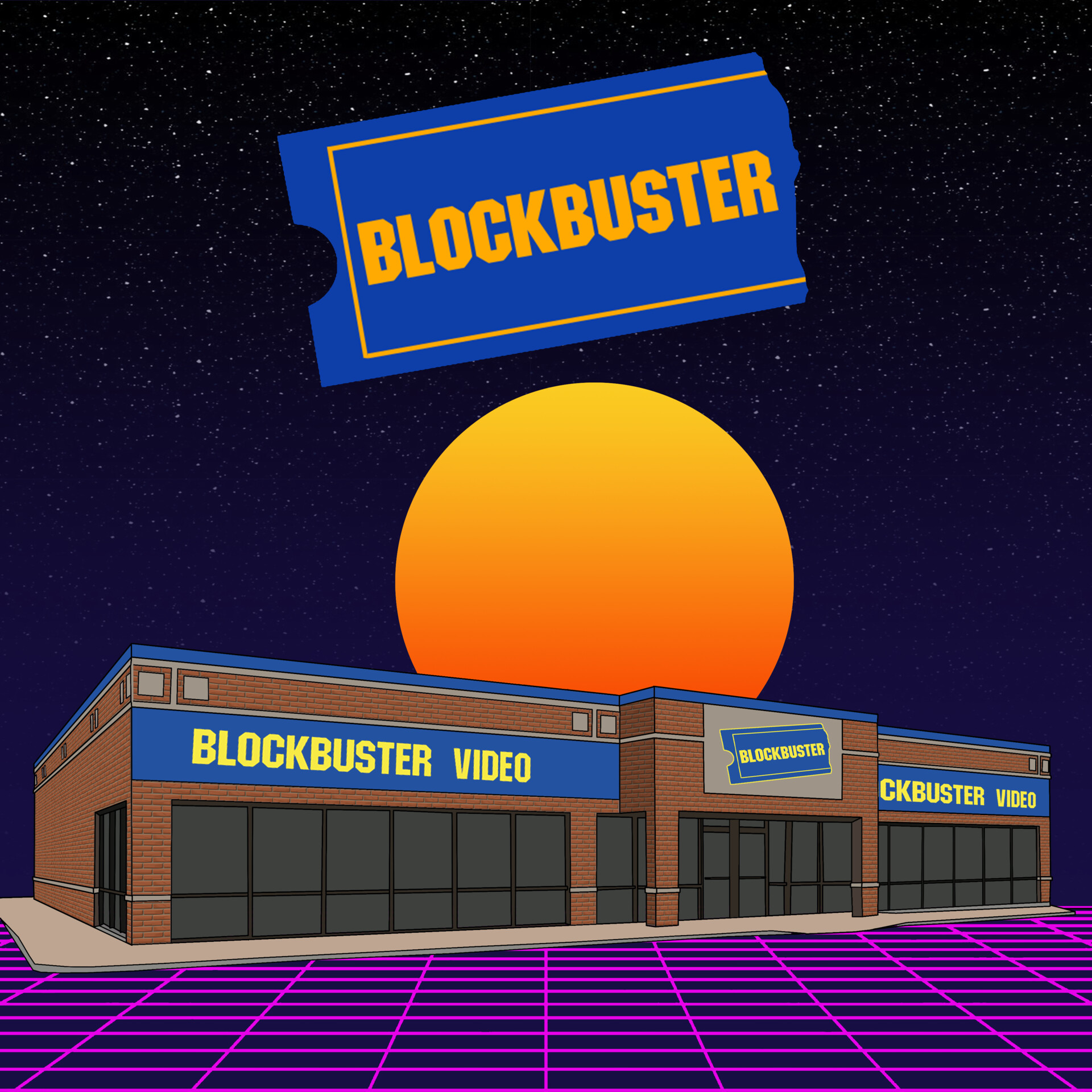 ArtStation - Blockbuster Video