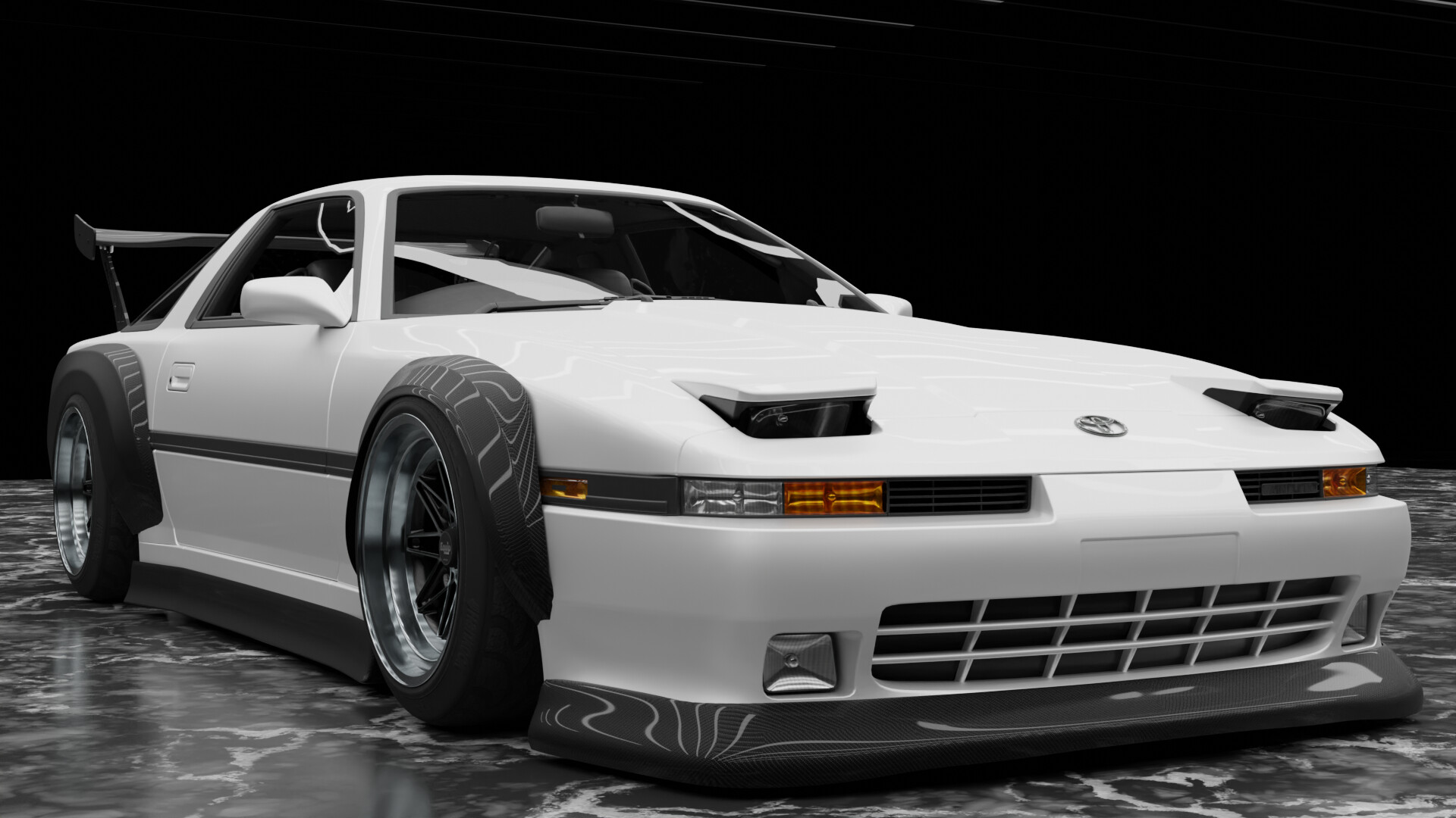 ArtStation - Toyota A70 Supra - Custom Body Kıt