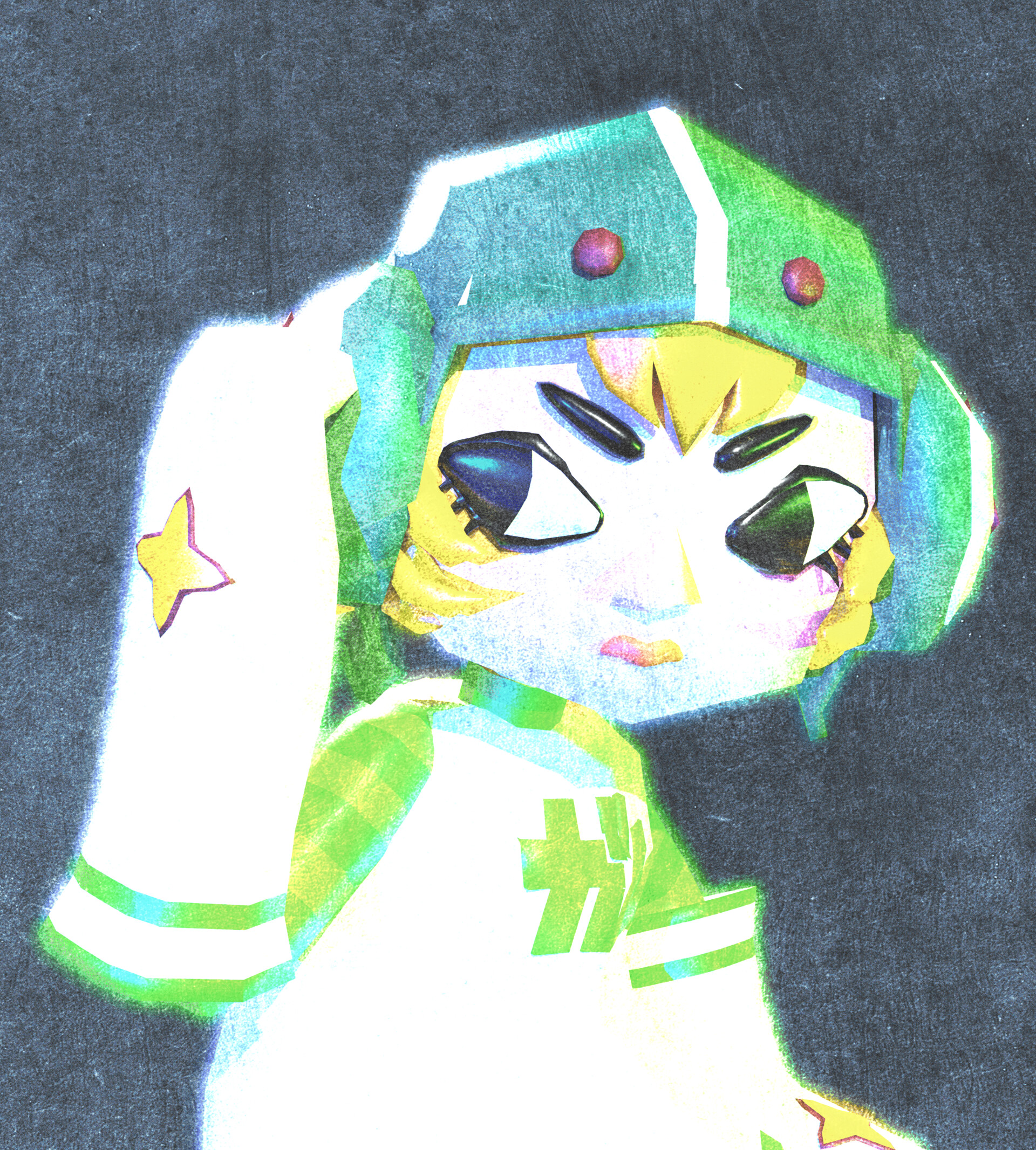 ArtStation - Jet Set Radio Gum Illustration
