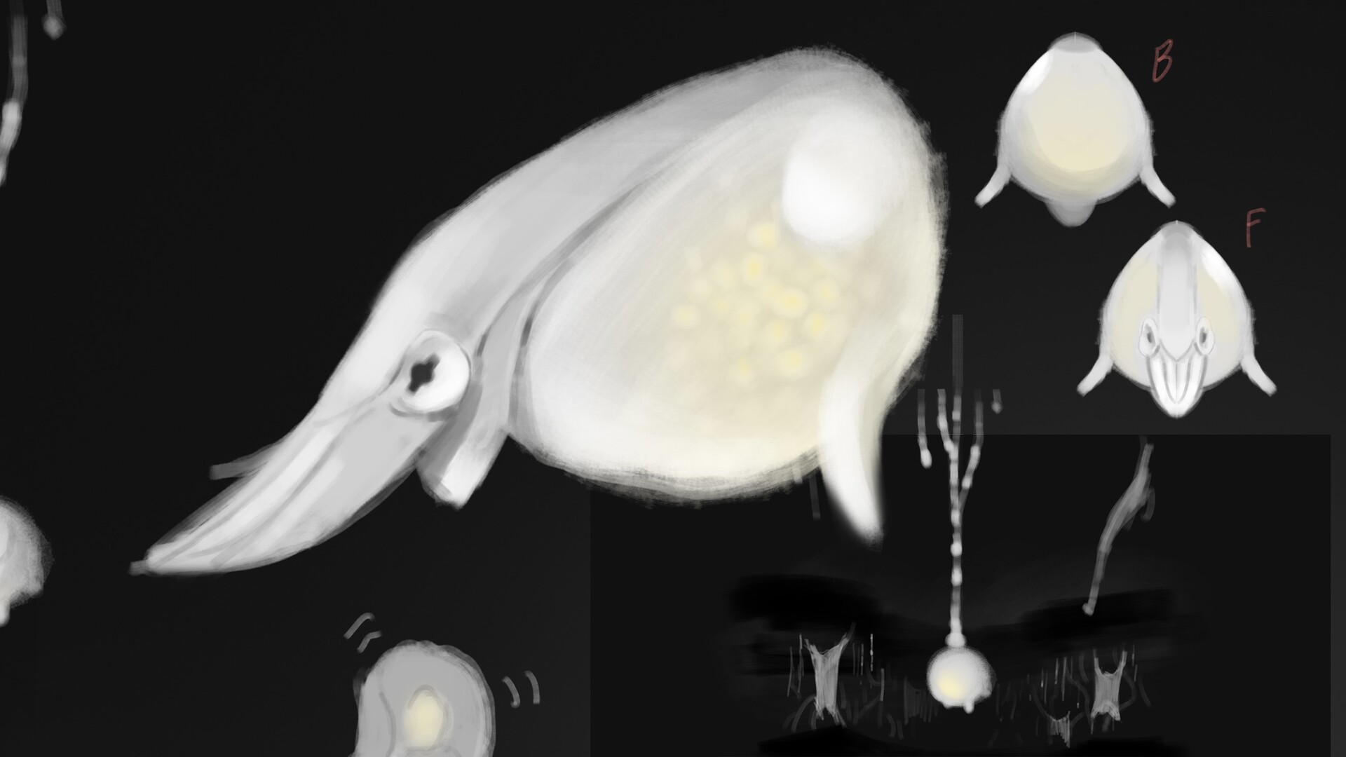 Jonah Jackson - "Glowing Creatures" Design