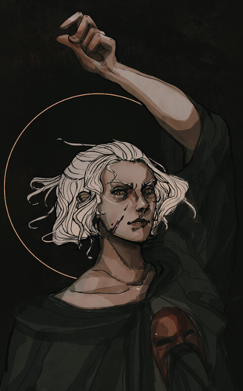 ArtStation - Final Fantasy XIV Emet-Selch Fanart
