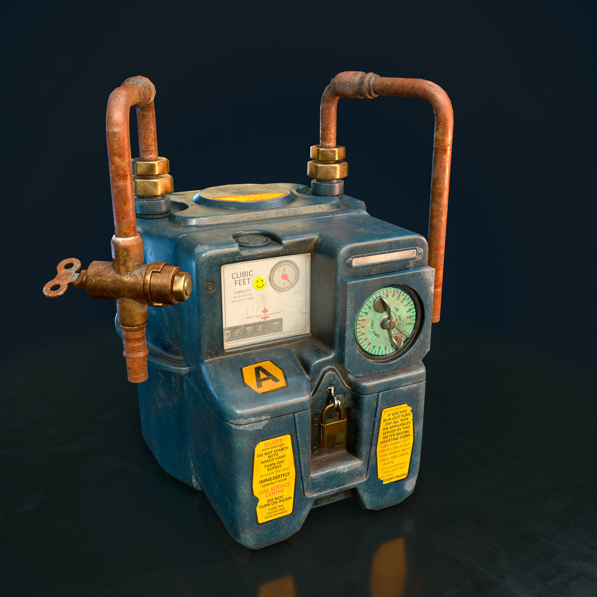 ArtStation - Gas Meter