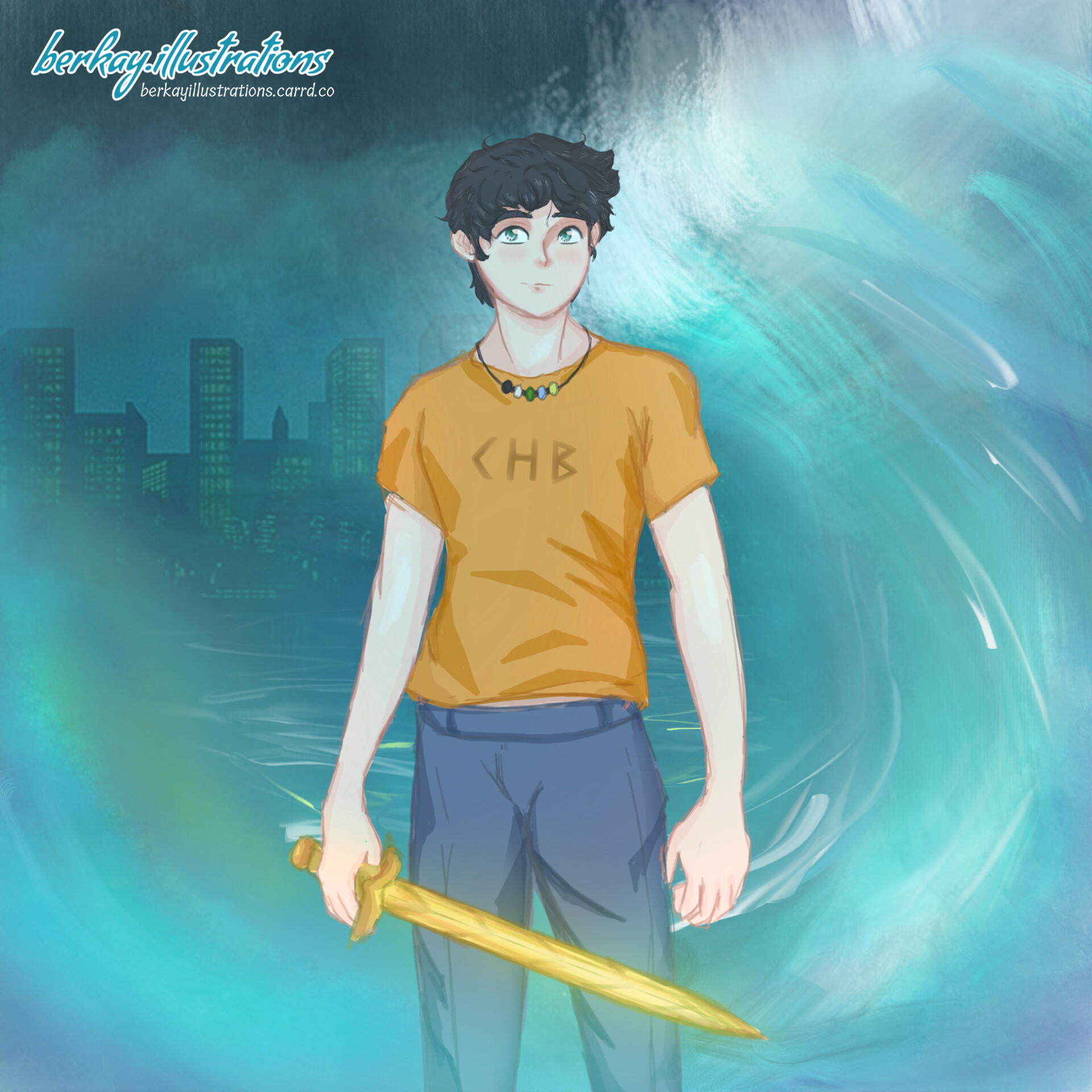 ArtStation - Percy Jackson