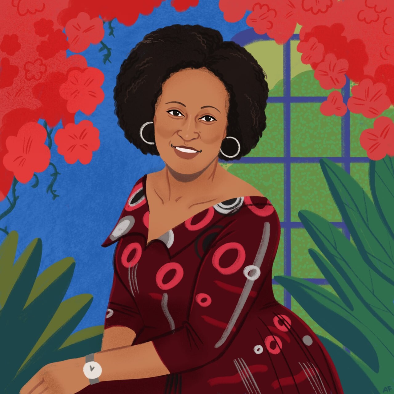 ArtStation - powerful woman portrait