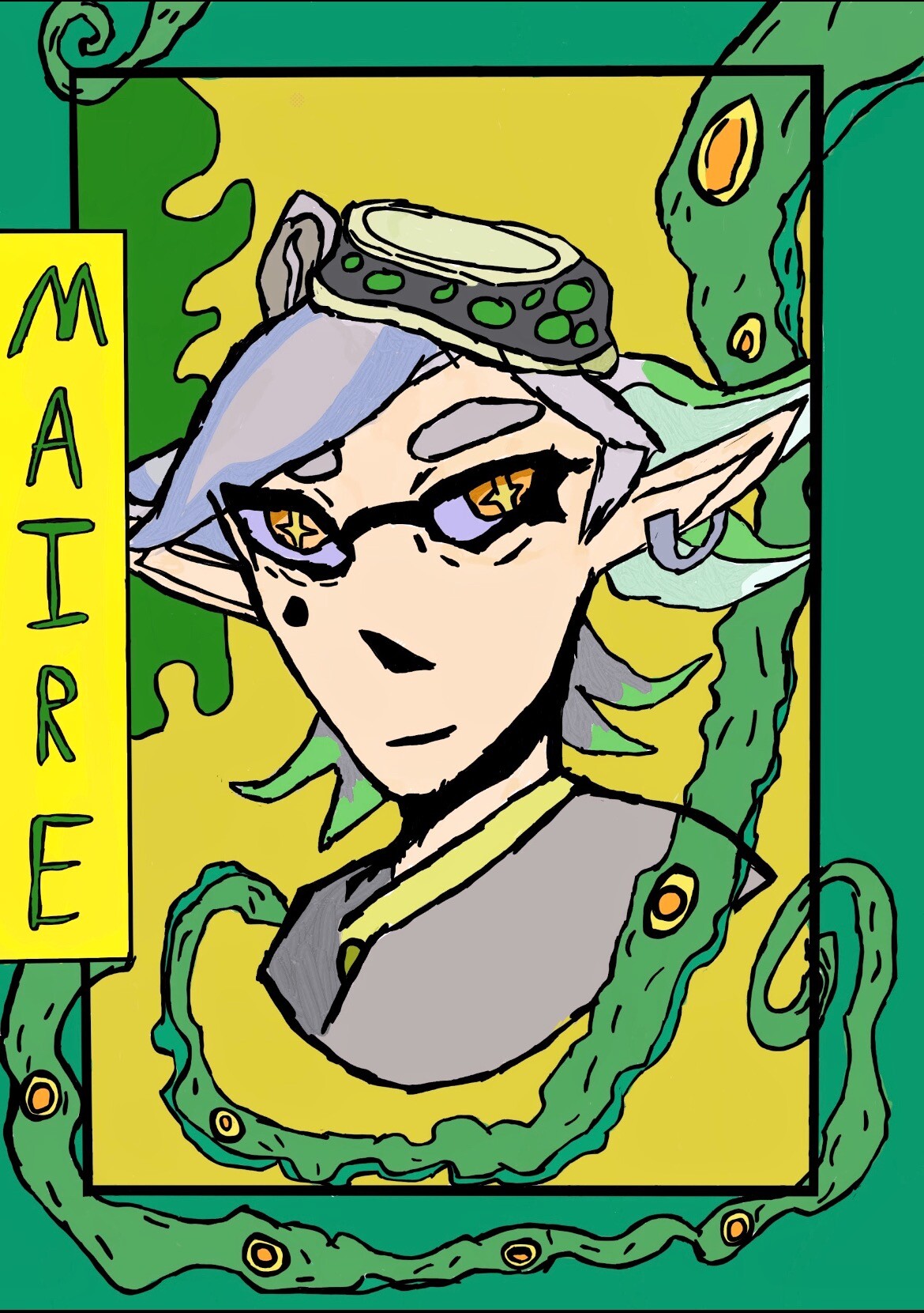 Artstation Marie Splatoon Fanart