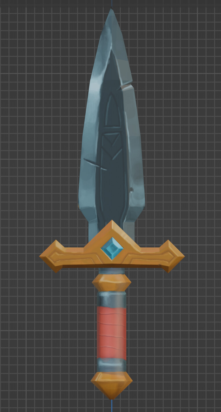 ArtStation - WoW inspired Dagger