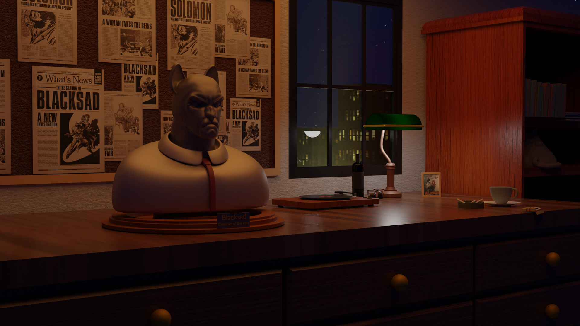 ArtStation - Black sad award