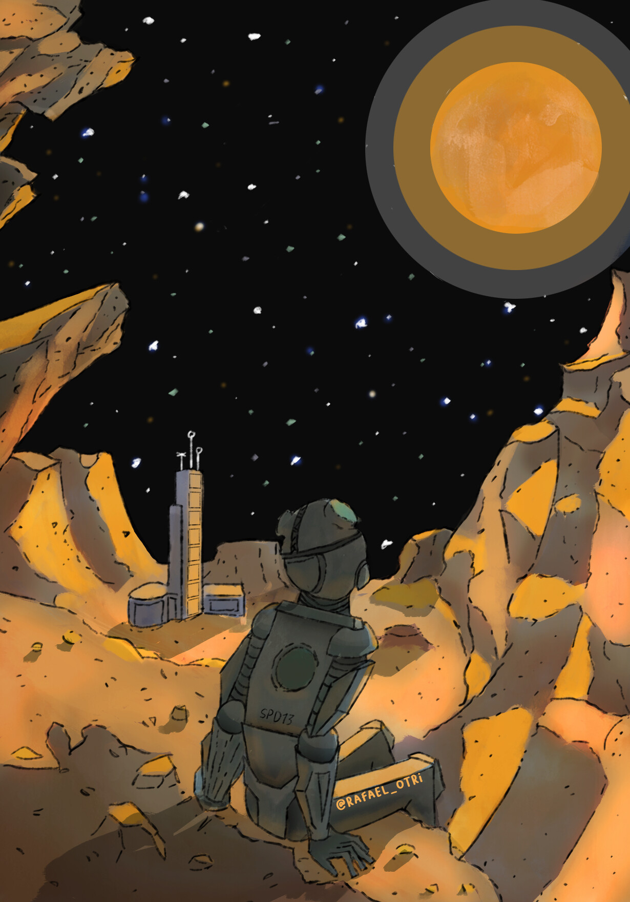 ArtStation - SPD13 ROBOT