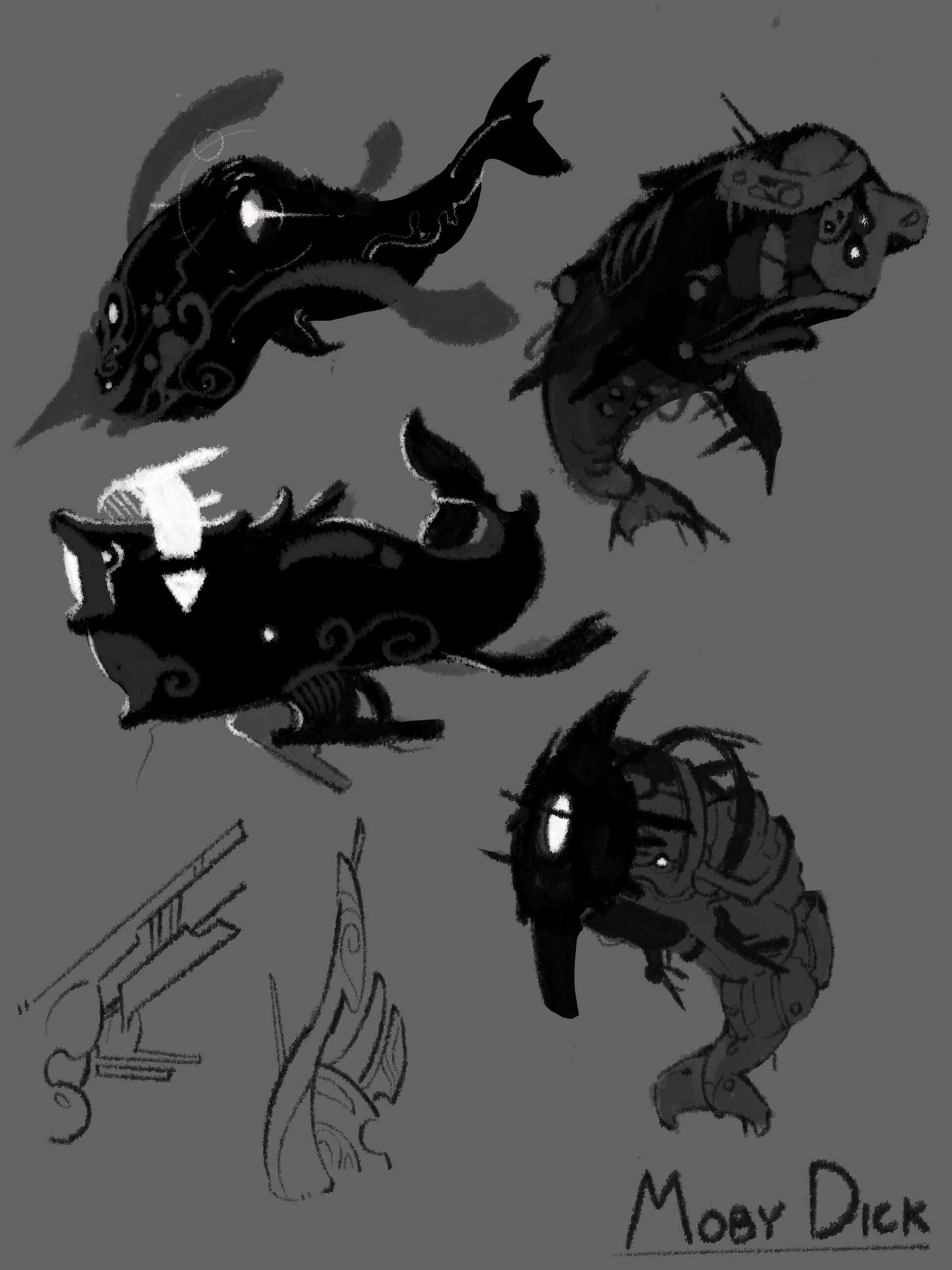 ArtStation - Moby Dick Concept