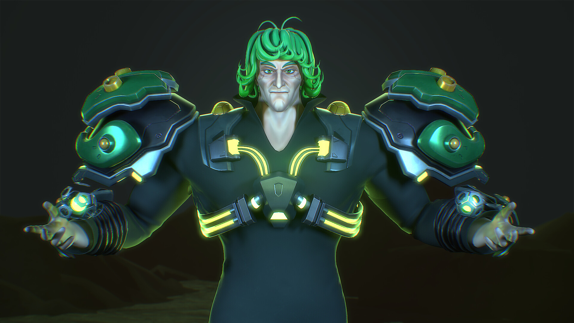 ArtStation - Overwatch Sigma x Tatsumaki Concept