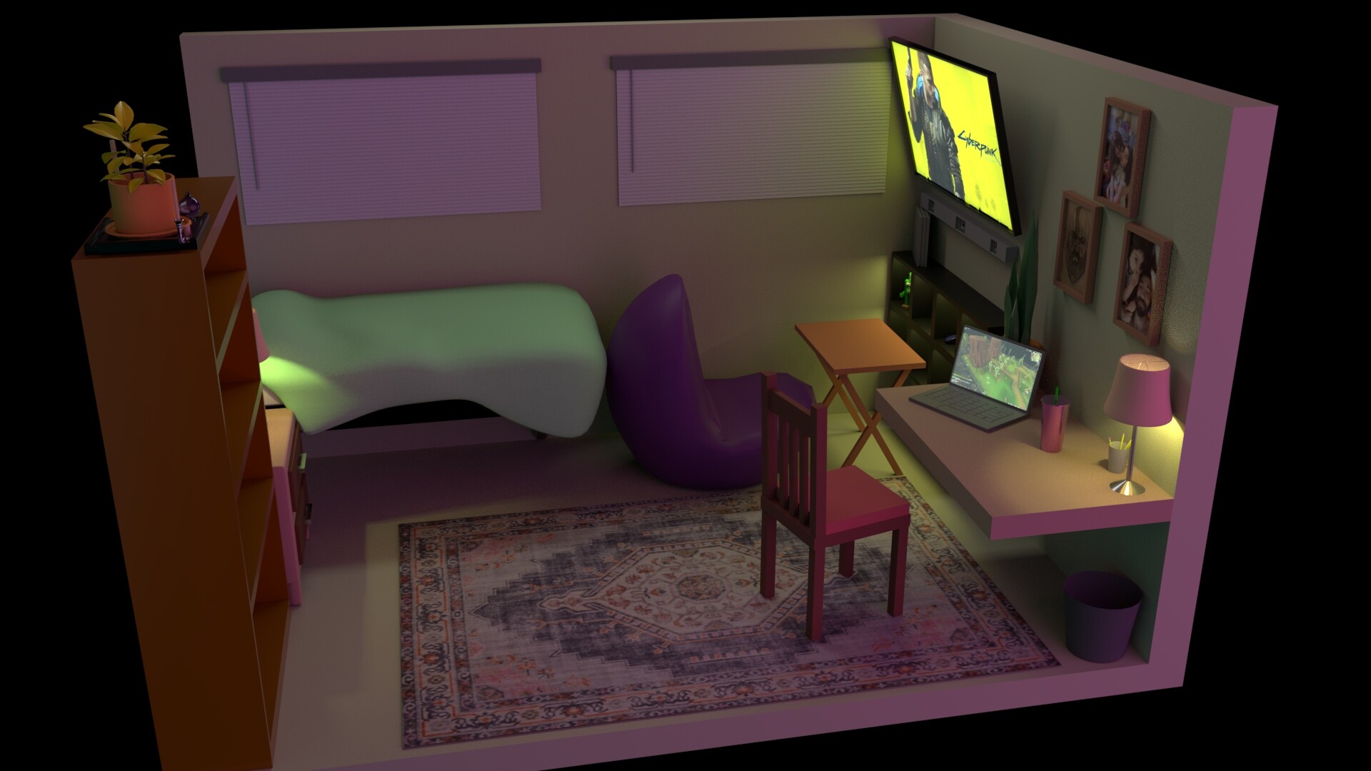 ArtStation - My Cozy Room