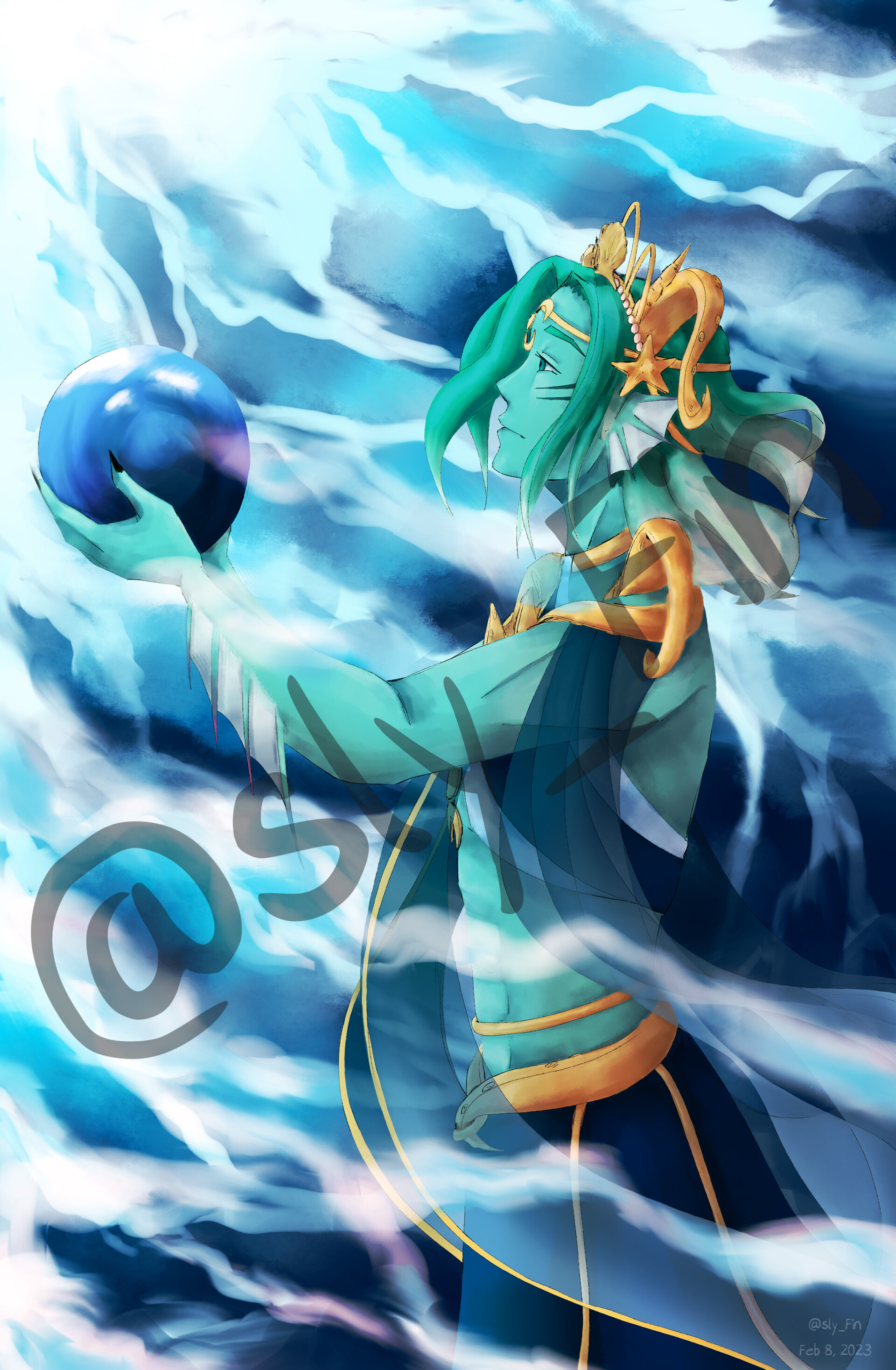 ArtStation - King Gillion Tidestrider