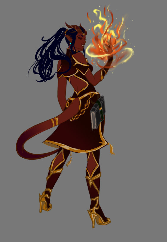 ArtStation - Tiefling DnD