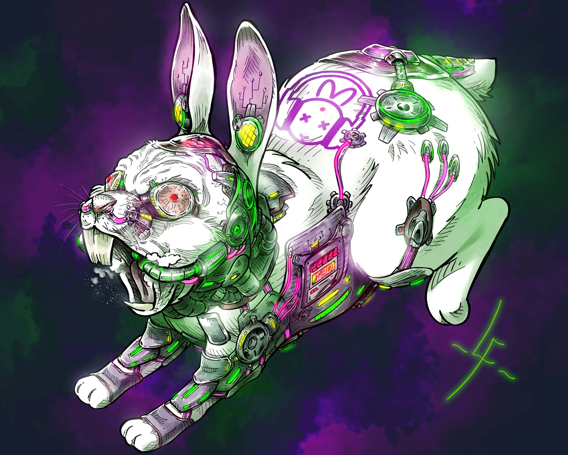 ArtStation - Crazy Rabbit T3d Bunny
