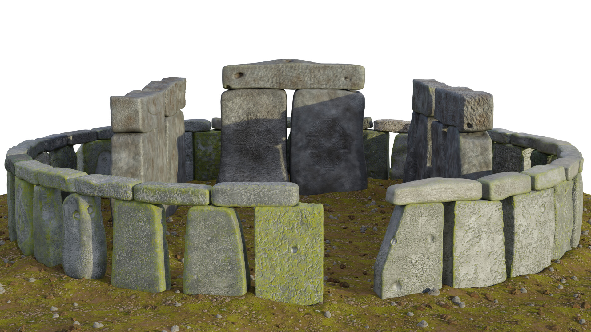 ArtStation - Stonehenge Game Model and test in UE 5