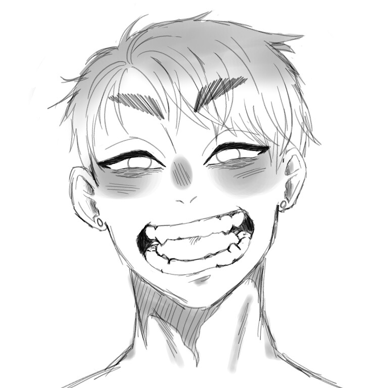 ArtStation - Sketch/Teeth Practice