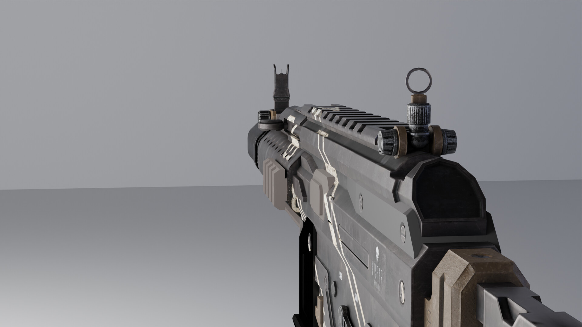 ArtStation - Sci-fi Sub Machine Gun (Game Asset)