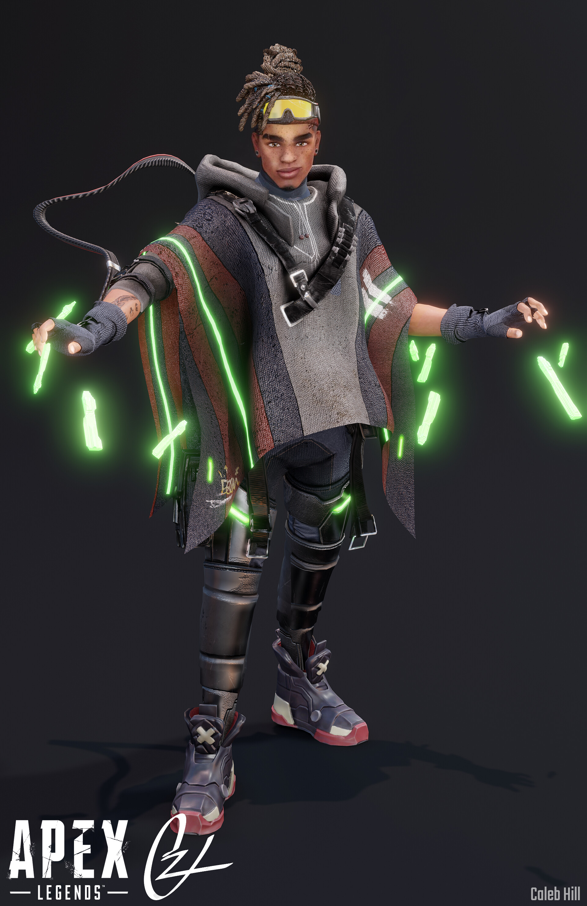 Caleb Hill - Apex Legends - Fulcrum (Original Character)