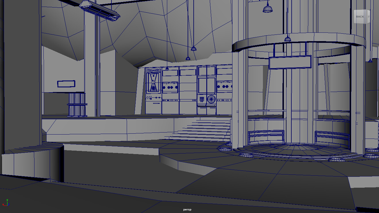 ArtStation - Recreating TF2 cp_coldfront red's last point in maya
