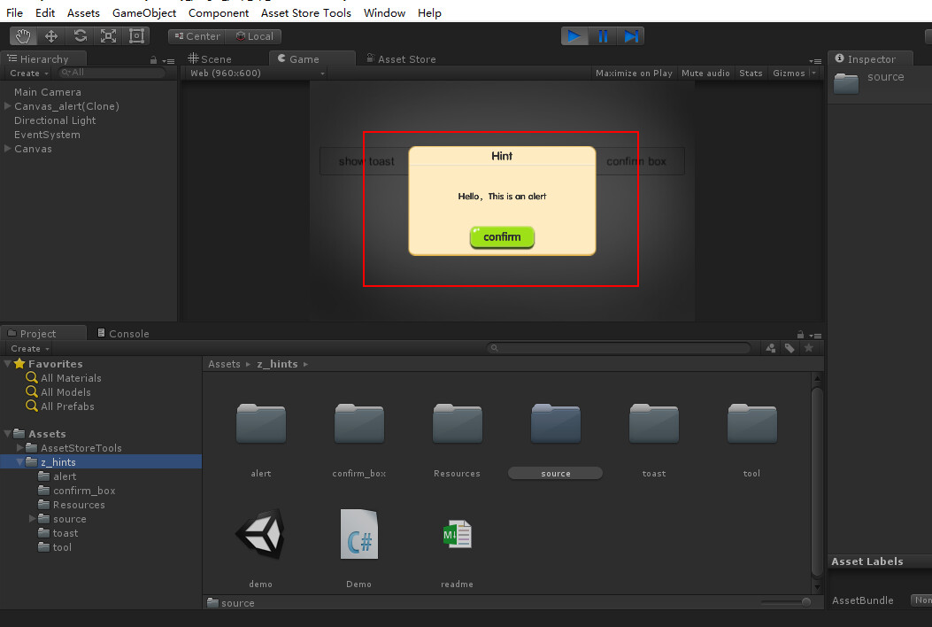 Easy Game Studio - Unity Tool - UI Popup Box - Downloadable